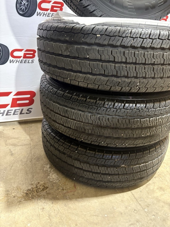 Ram Promaster 16” OEM Silver Steel Takeoff Wheels And Tires | eBay