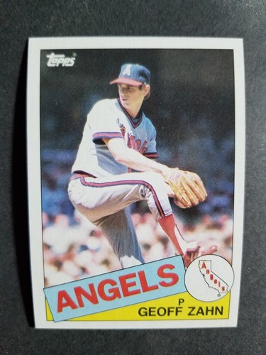 1985 Topps GEOFF ZAHN card # 771 [card 14] | eBay