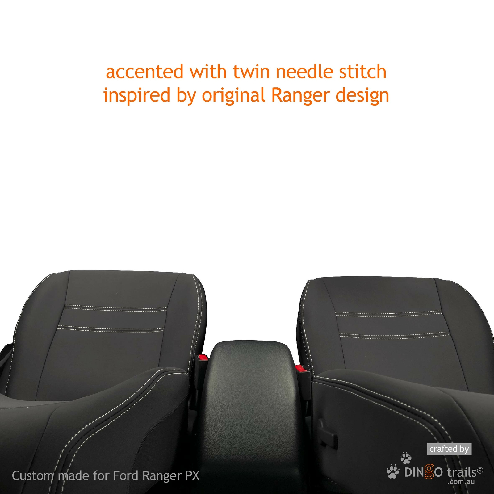 Fit Ford Ranger XLT PX3 (Jul19-Jun22) FULL-BACK & REAR Seat Cover ...