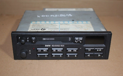 GENUINE BMW E30 E28 E34 E24 E32 E31 Z3 BMW REVERSE RDS RADIO CASSETTE PLAYER OEM | eBay