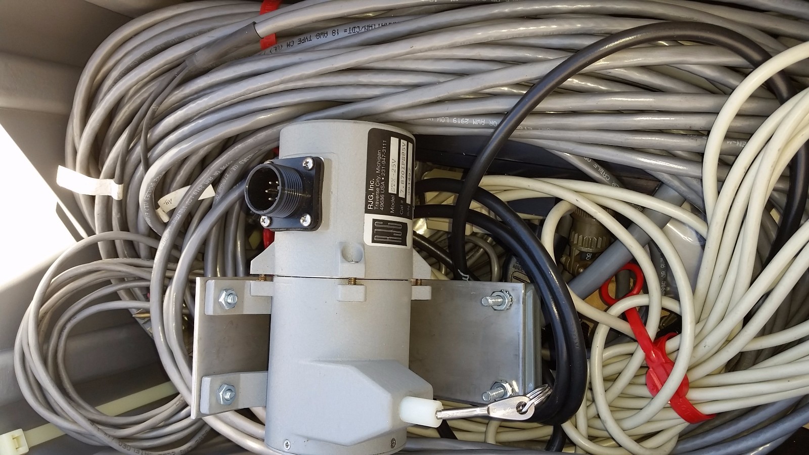 RJG INC PM-5000 DARTPAK INJECTION MOLDING MONITOR W STX-25V DARTSCANNER ...