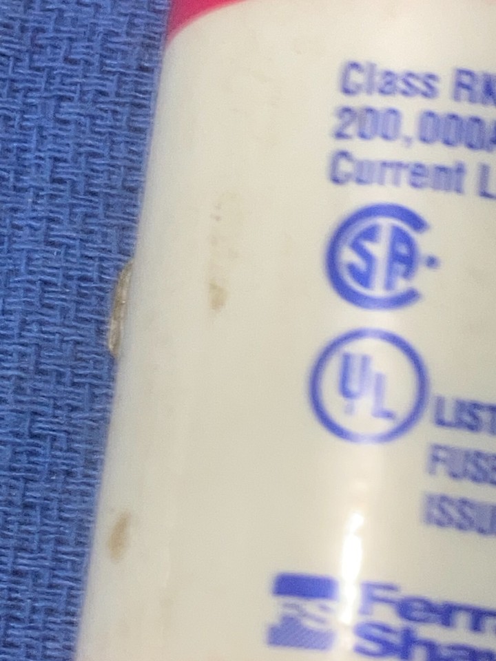 1 Ferraz Shawmut Tri-Onic SMART SPOT TR200R 200 Amp 250VAC Time Delay ...