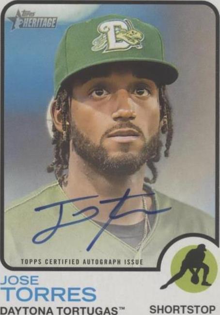 2022 Topps Heritage Minor League Edition - Real One Autographs Jose ...