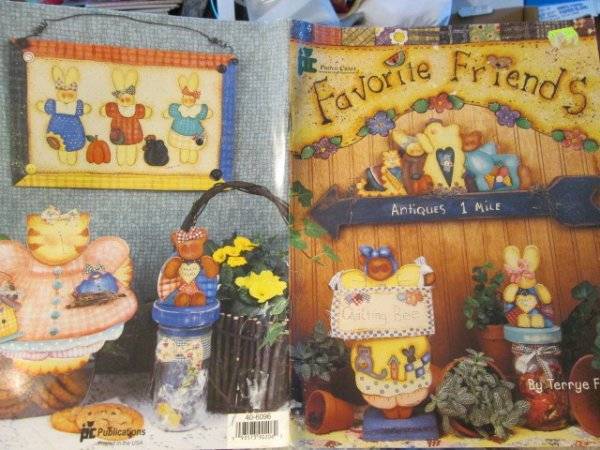 Favorite Friends Painting Book-Terrye French-Cats/Bunnies/Bears | eBay