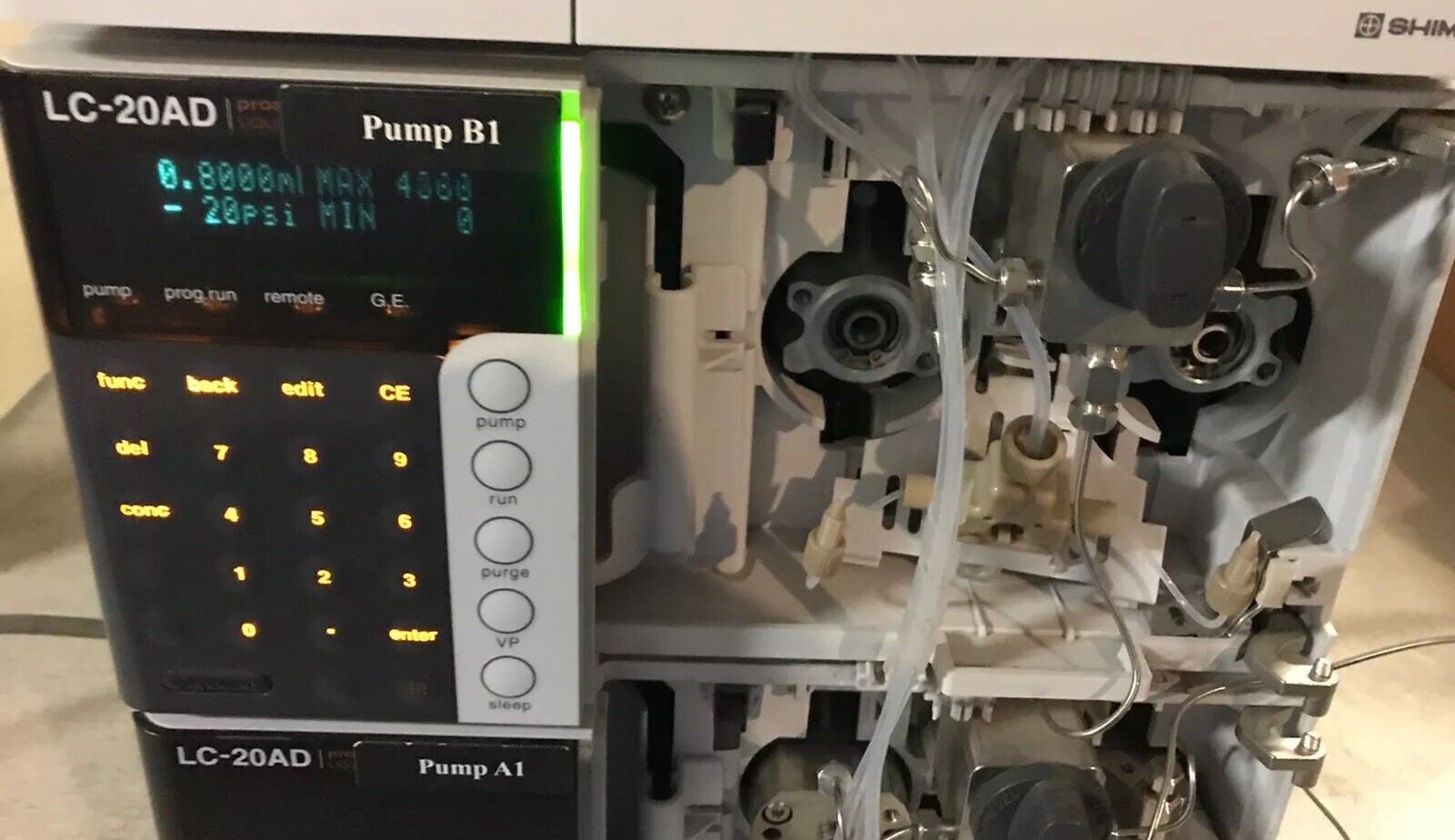 Shimadzu LC-20AD HPLC Pump 228-45000-32 54802 - Powers Up | eBay