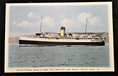 ss Princess Helene. Canadian Pacific Railways Line. Luxury Liner ...