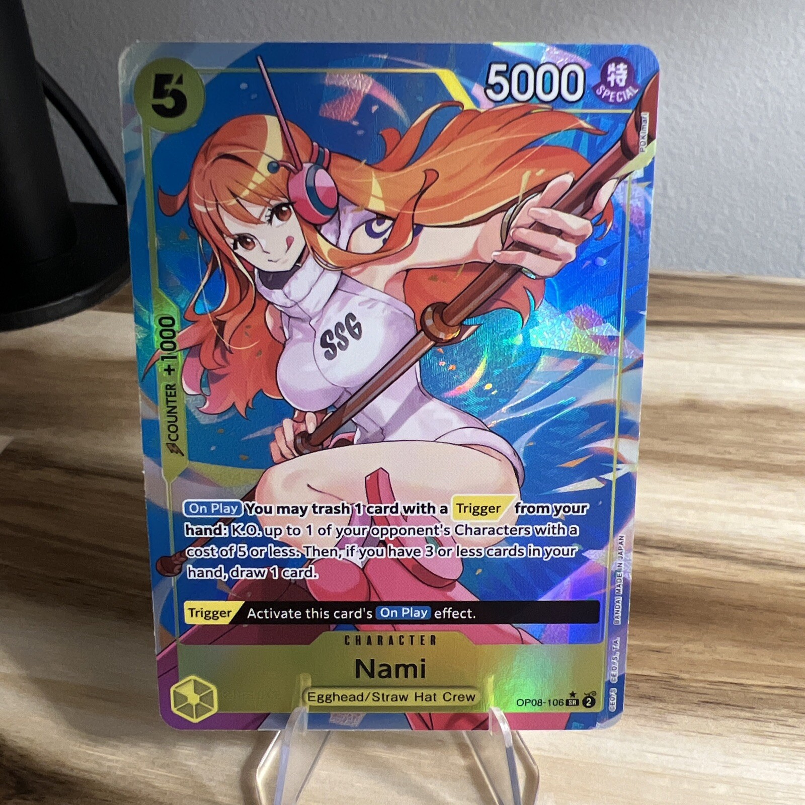 ONE PIECE NAMI OP08-106 SR ALT ART TWO LEGENDS ENGLISH | eBay
