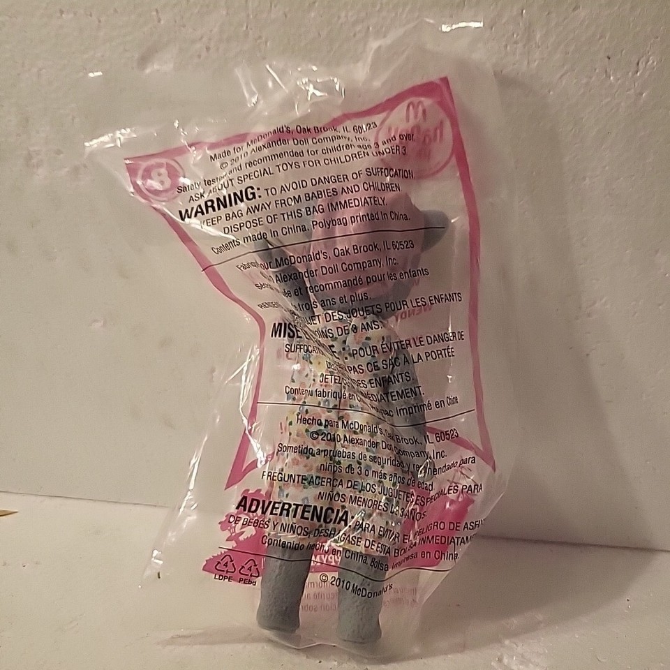 MADAME ALEXANDER HAPPY MEAL TOY WENDY AS THE BIG BAD WOLF TOY SEALED IN ...