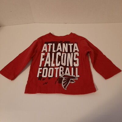 NFL Team Apparel Infant Red Atlanta Falcons Football Shirt Sz 9-12 ...