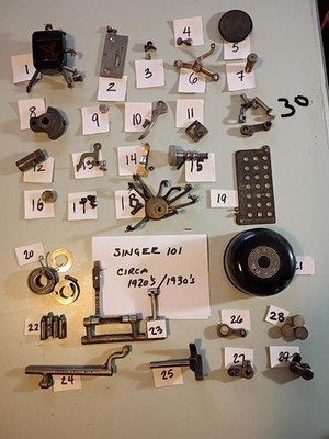 **U PICK** Singer 101 PARTS Sewing Machine Original Antique Vintage | eBay