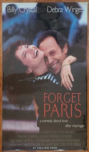 Forget Paris (1995) Original DS Movie Poster Billy Crystal &Debra ...