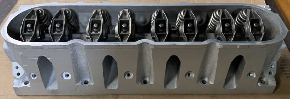 GM LS 6.0L Rebuilt Cylinder Head LQ4 LQ9 317 w/ rocker arms OEM Gen III ...