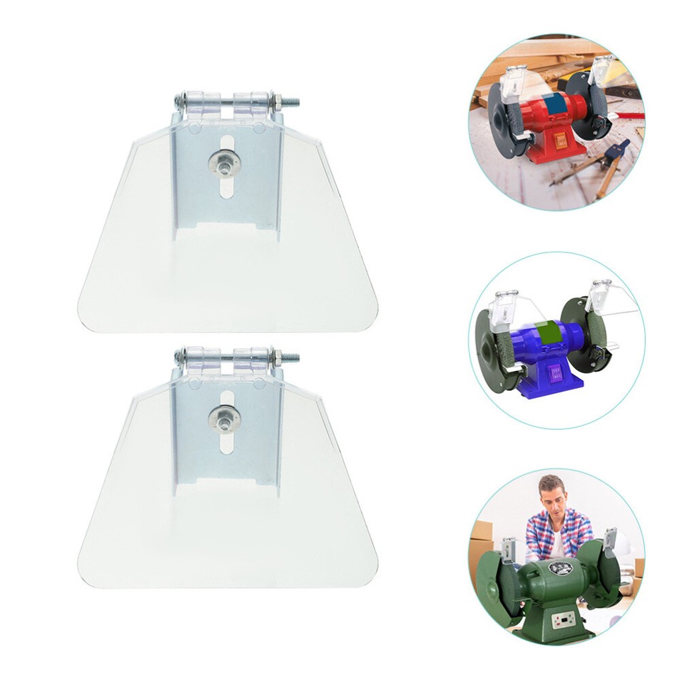 2PCS Grinder Eye Shield Attachment Bench Grinder Eye Protector Grinder ...