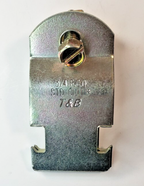 THOMAS BETTS 3/4" RIGID STD CLAMP CONDUIT CABLE STANDARD CLAMPS (QTY. 1 ...