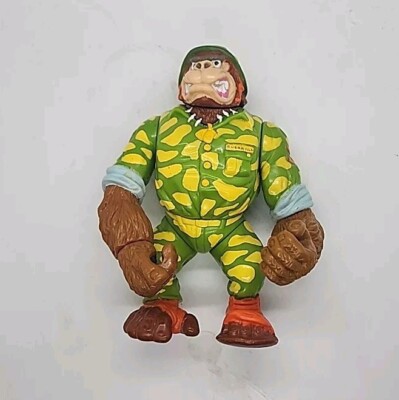 1991 Teenage Mutant Ninja Turtles Vtg TMNT SGT Bananas Gorilla Action ...