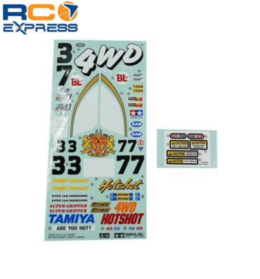 Tamiya RC Sticker: 58391 Hot Shot TAM9495516 | eBay