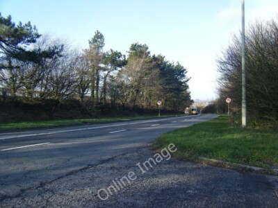 Photo 6x4 A48 looking towards Pyle from lay-by exit. Pyle/Y Pu00eel ...