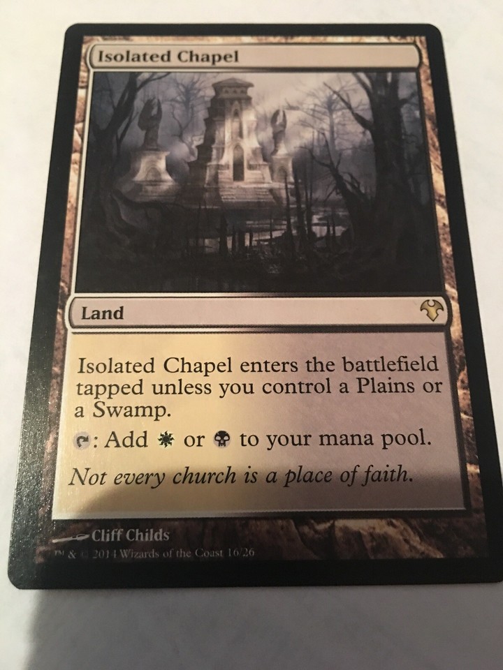 Isolated Chapel MTG Magic the Gathering | eBay