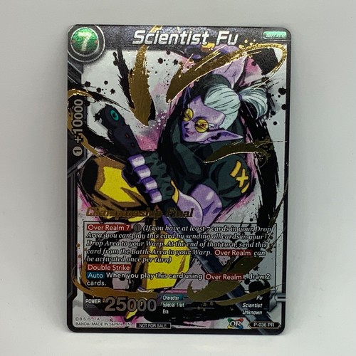 Scientist Fu - Championship Final - P-036 Foil Dragon Ball Super - NM ...