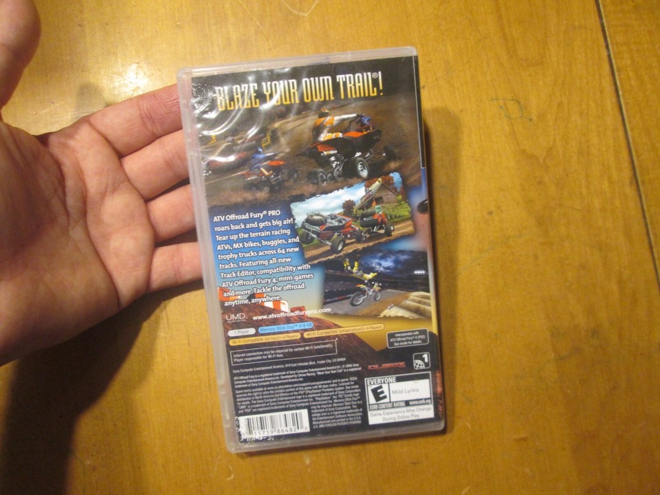 ATV Offroad Fury: Pro PSP PLAYSTATION SONY SEGA US EDITION COMPLETE ...