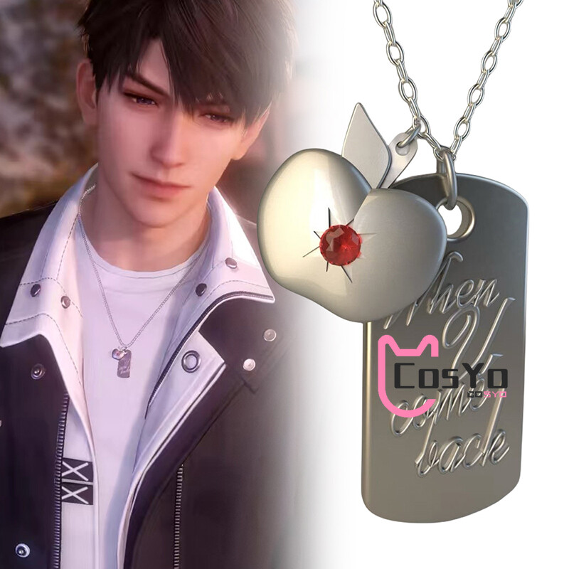 Game Love and deepspace Caleb Cosplay Metal Necklace Jewelry ...