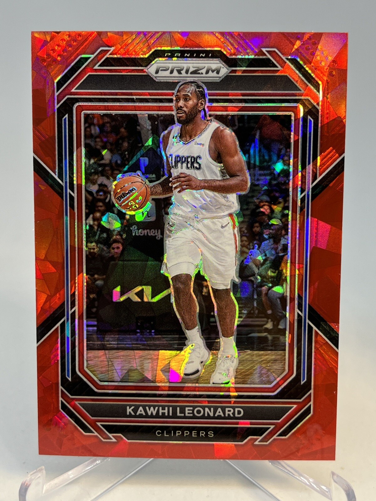 2022-23 Panini Prizm Red Ice Prizm Kawhi Leonard #128 | eBay