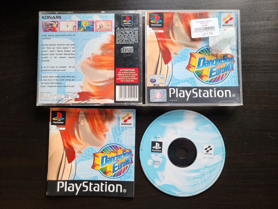 Sony PS1 PlayStation One Game Disk Manual Case Choose Retro Gaming PAL ...