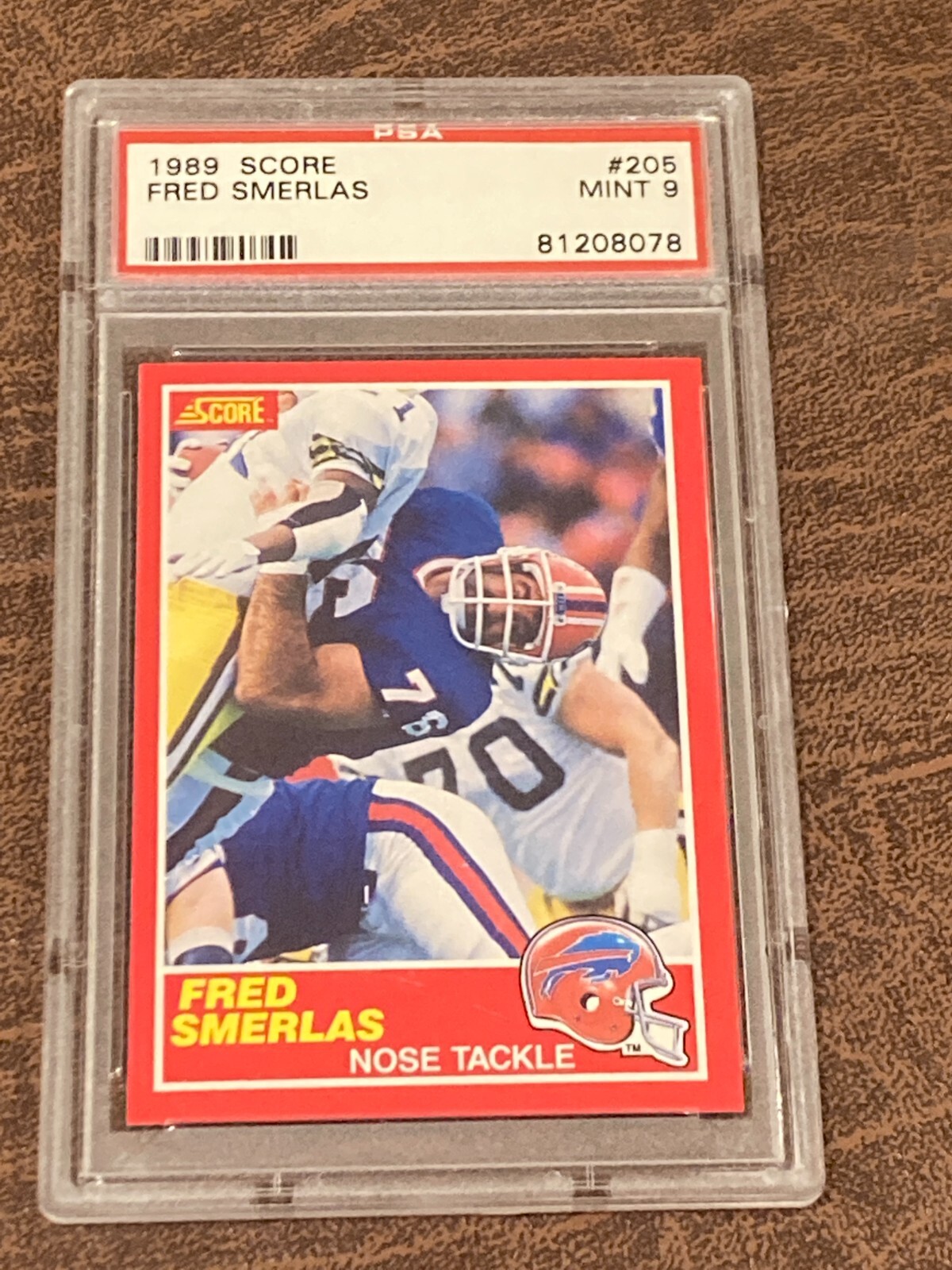 1989 Score - Fred Smerlas #205 for sale online | eBay