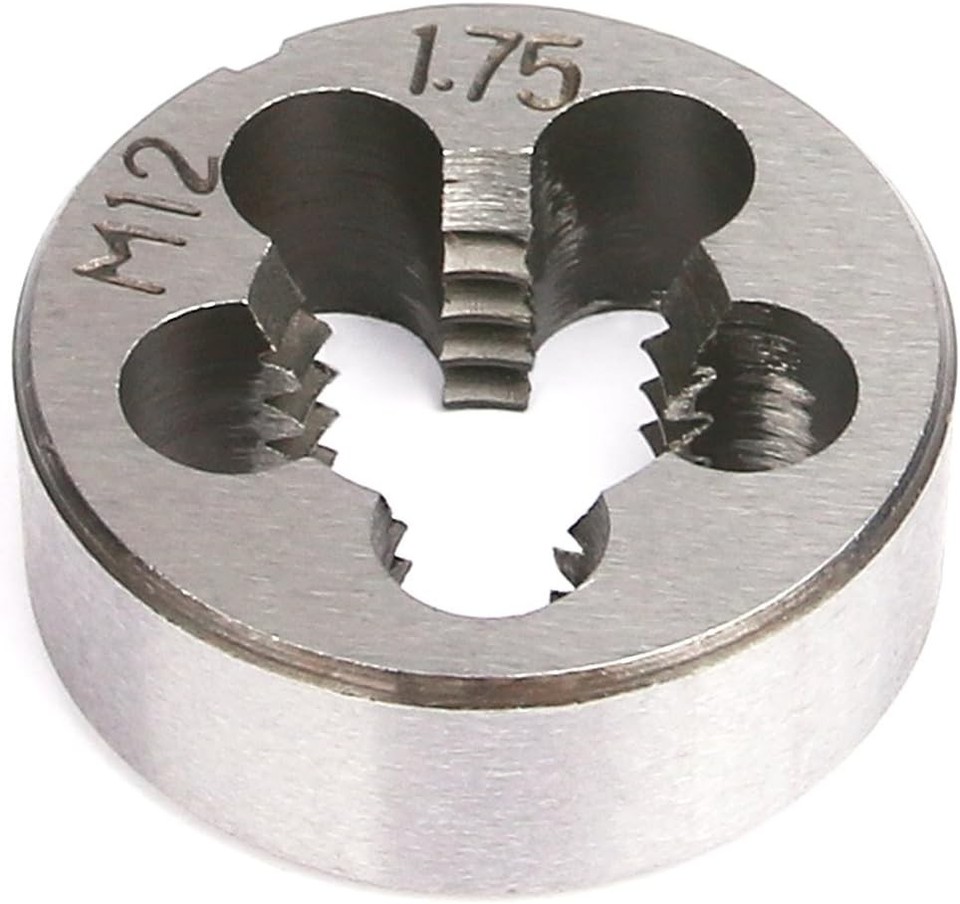 40pcs Tap & Die Set Metric Screw Threads M3-M12 Coarse & Fine Threading ...