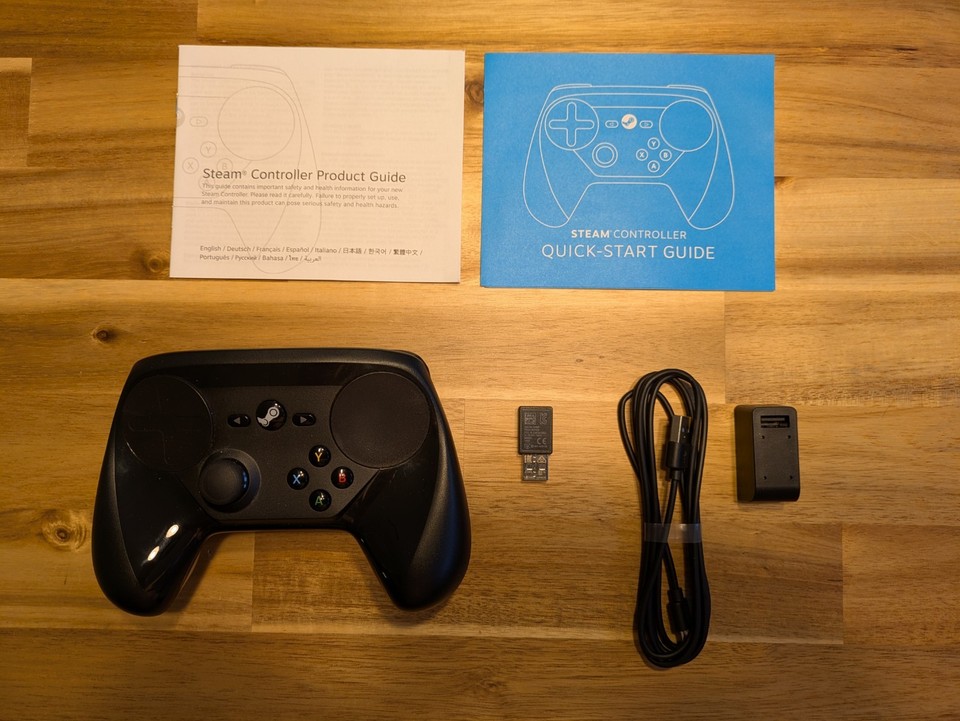 Valve Steam Controller with Wireless USB Dongle – Tested & Working ...