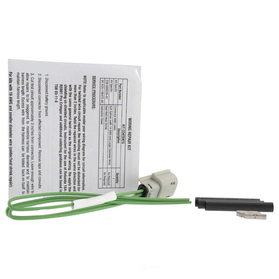 Engine Intake Manifold Runner Control Sensor Connector Motorcraft WPT ...