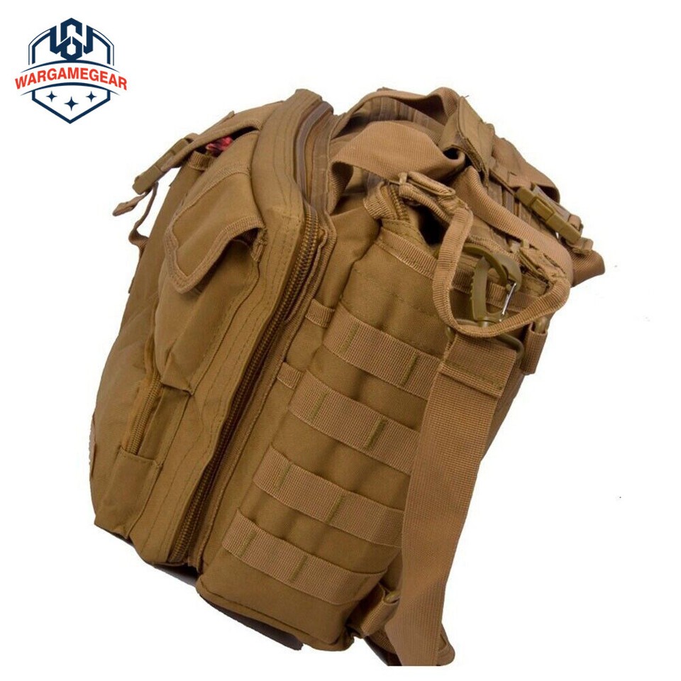 Military Tactical Laptop Bag Briefcase Outdoor Shoulder Messenger Nylon ...