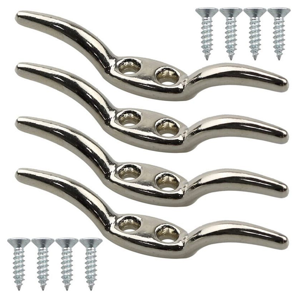 Cleat Hooks Clothes Washing Lines Trailer Rope Tie Back Pulley ...