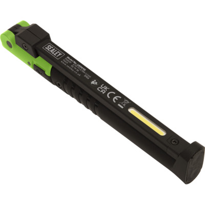 Sealey Rechargable Folding Pocket Inspection Light Green 5054511750737 ...