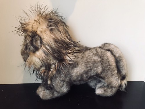 Vintage MERRYTHOUGHT Stuffed Lion Ironbridge Shrops Made In England ...