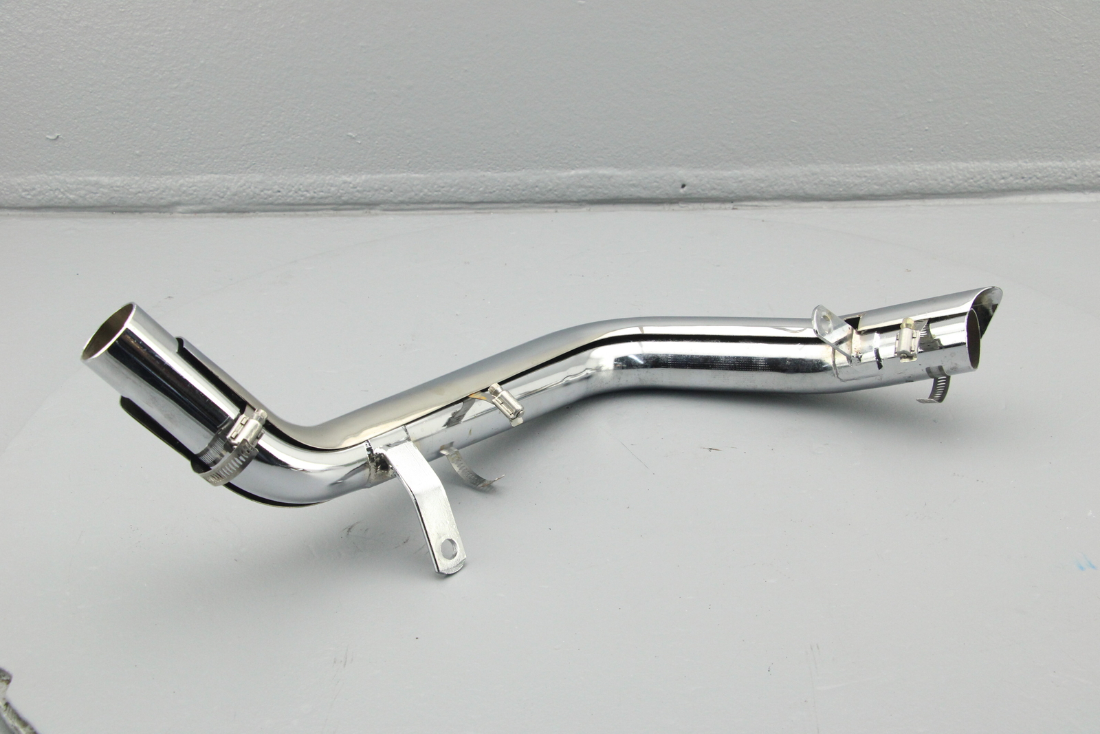 2004 Harley Electra Glide D&D BOARZILLA 2 INTO 1 Exhaust W/ GHOST PIPE ...