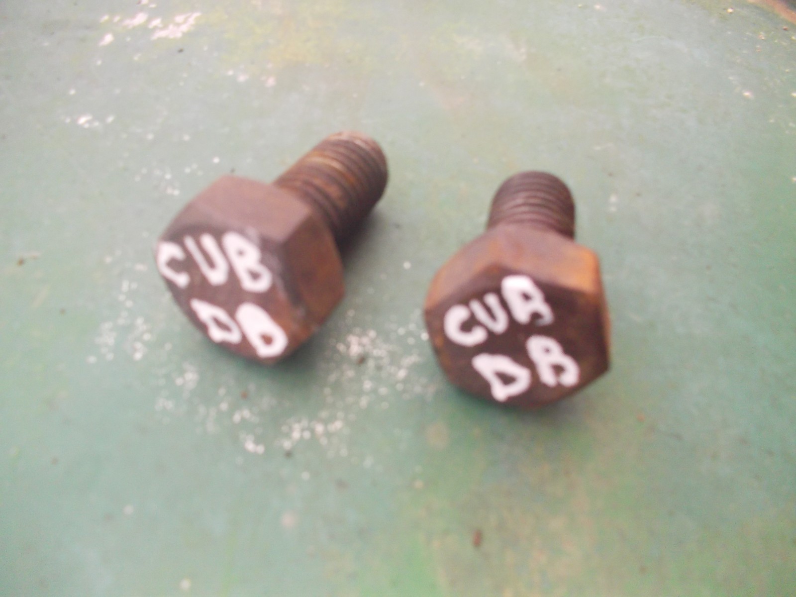 Farmall Cub tractor Original IH tapered draw bar drawbar special ...