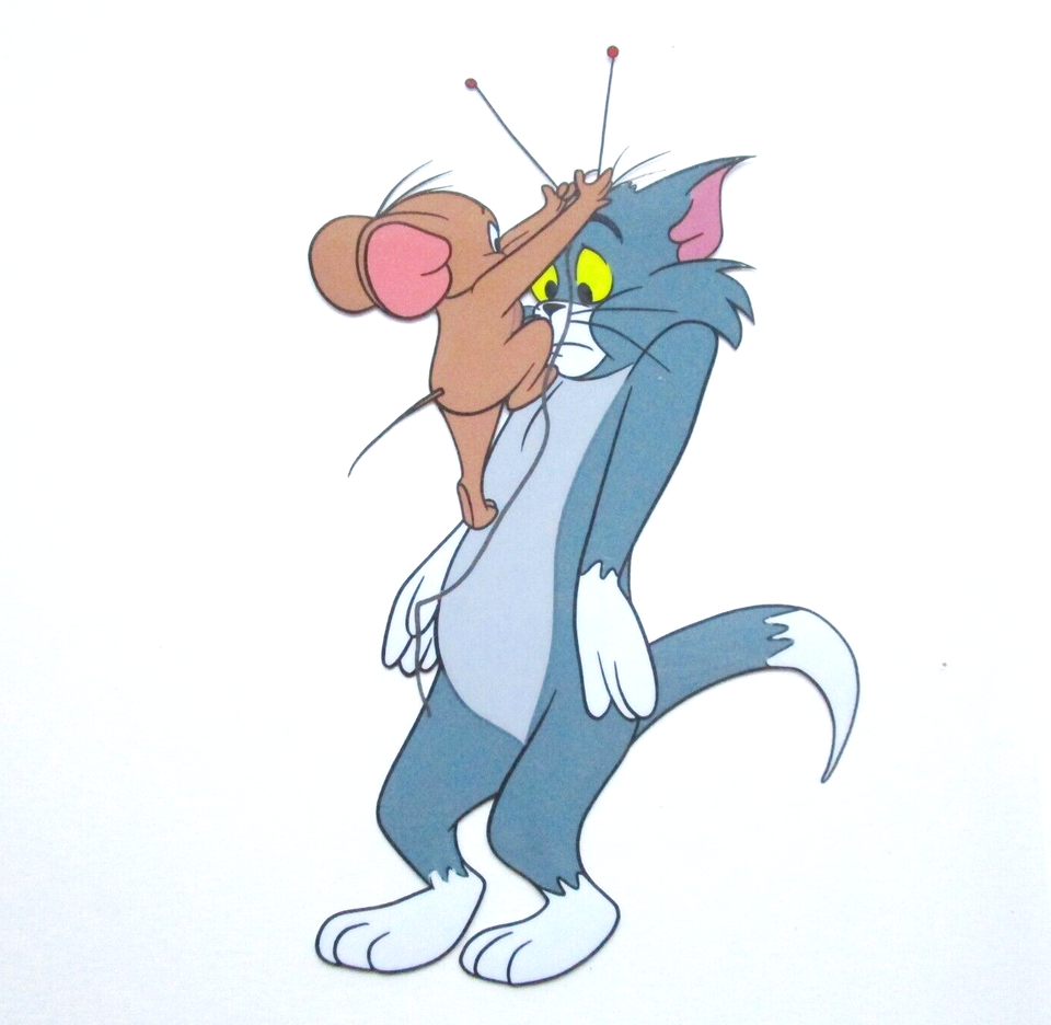 TOM AND JERRY Chuck Jones 1960's MGM cat ORIGINAL PRODUCTION DRAWING ...