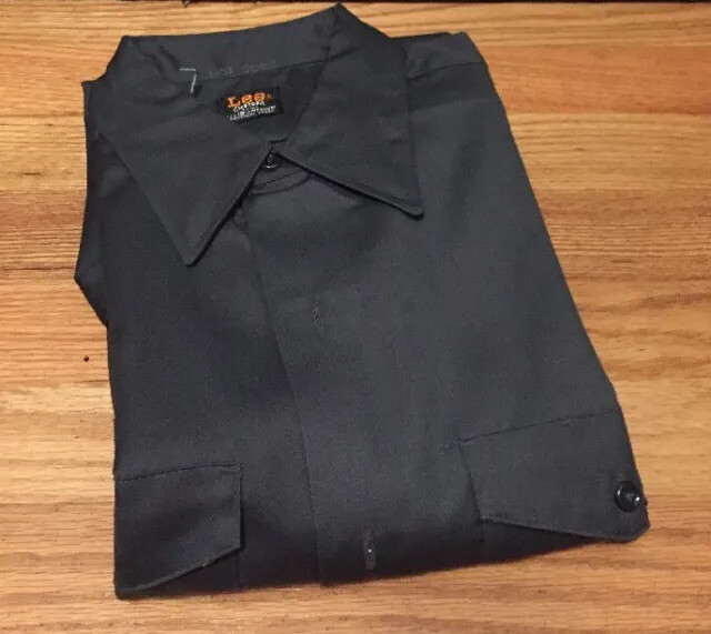 Vintage LEE CHETOPA TWILL Permanent Press Long Sleeve… - Gem