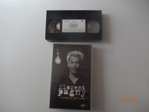 TRES RARE cassette video VHS Florent Pagny " l'intégrale des clips " | eBay