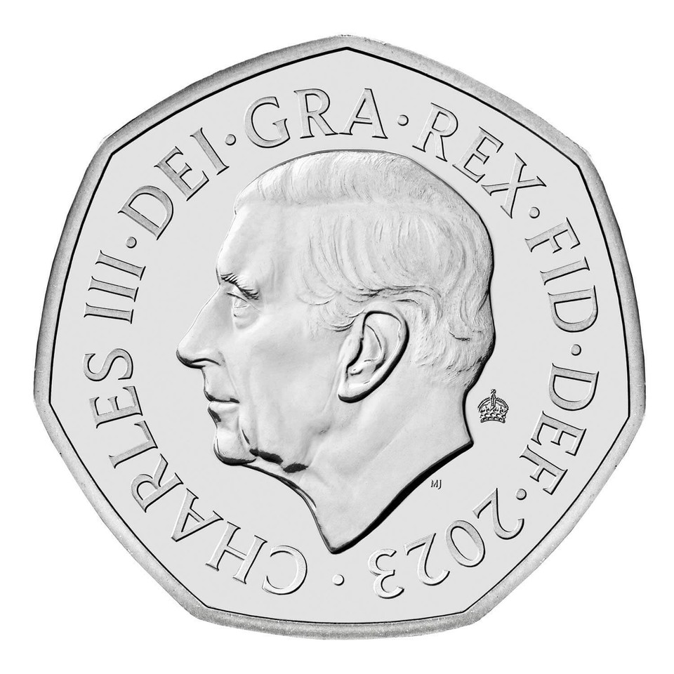 2017 - 2026 50p coin Fifty pence Royal Shield or Salmon Brilliant ...