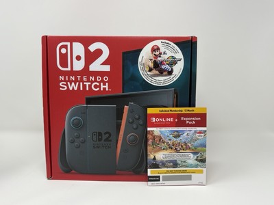 Nintendo Switch 2 Console / Mario Kart World Costco Bundle / 12 Month ...