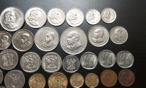 South Africa Coin Collection Lot Of 50 All Different Coins African Wild ...