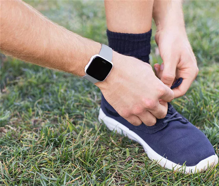 Fitbit Versa Fitness & Activity Tracker Smart Watch - S & L Sizes Black ...