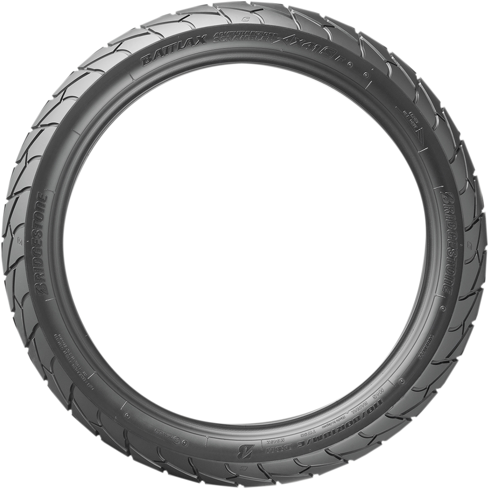 BRIDGESTONE 11627 Tire - Battlax Adventurecross AX41S - Front - 130/80 ...