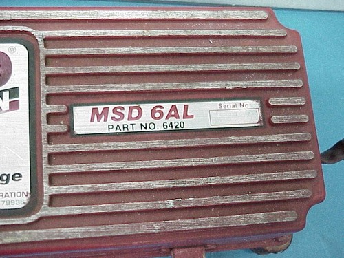 MSD Pro Billet 85551 Distributor & 6AL Box & Chip with Blaster Coil for ...