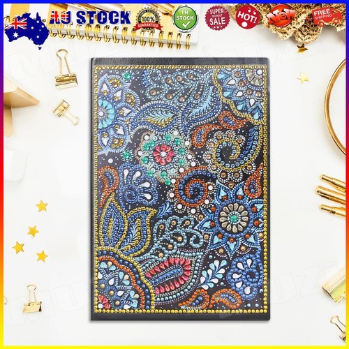DIY Mandala Special Shaped Diamond Painting 50 Pages A5 Notebook Office ...
