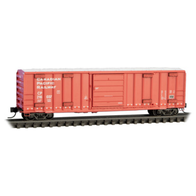 MICRO TRAINS N 025 00 416 CANADIAN PACIFIC RIB SIDE BOX CAR RD #216037 ...