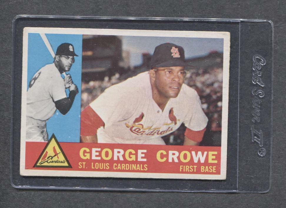 1960 Topps #419 George Crowe (Cardinals) (WB) Ex | eBay