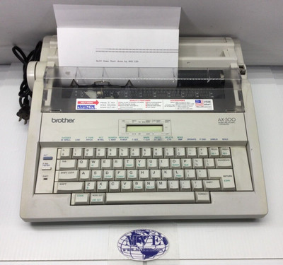 Typewriters & Word Processors - Word Processing